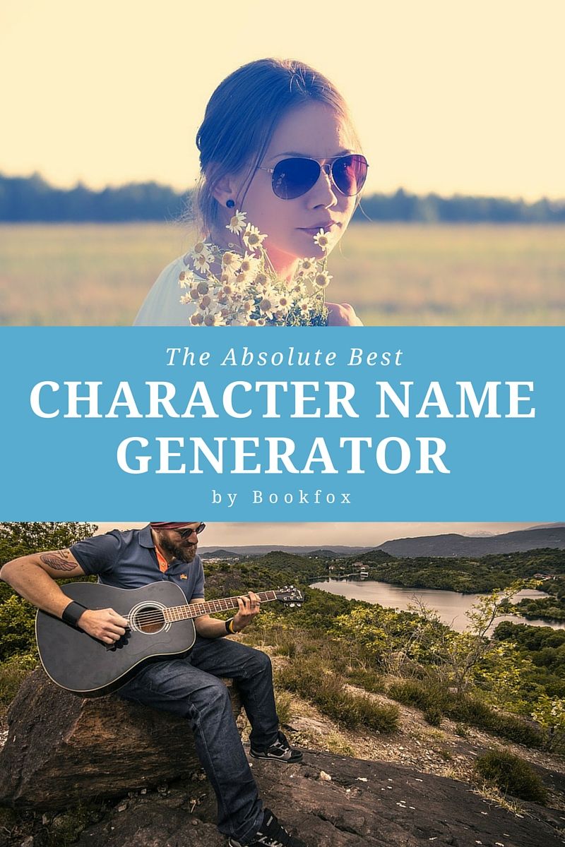 The Only Character Name Generator You'll Ever Need - Bookfox