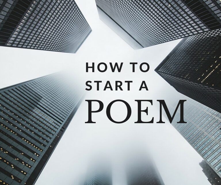 How to Start a Poem? 5 Easy Steps - Bookfox